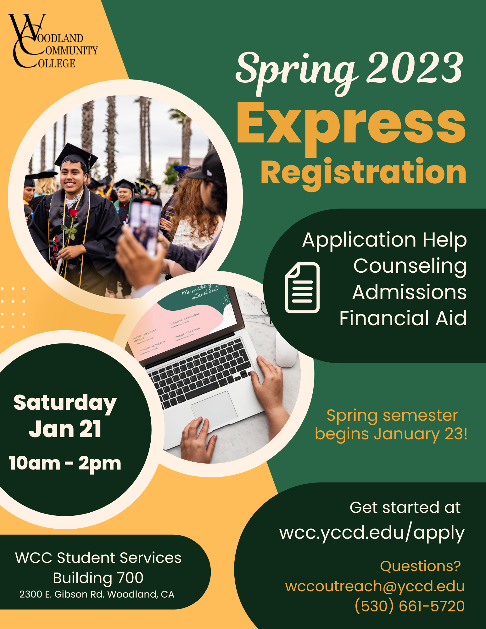 Express Registration - Woodland Community College
