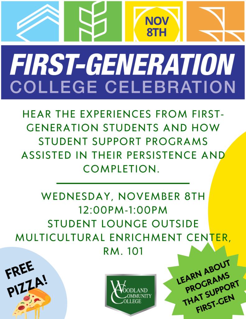 First-Gen Day - Woodland Community College