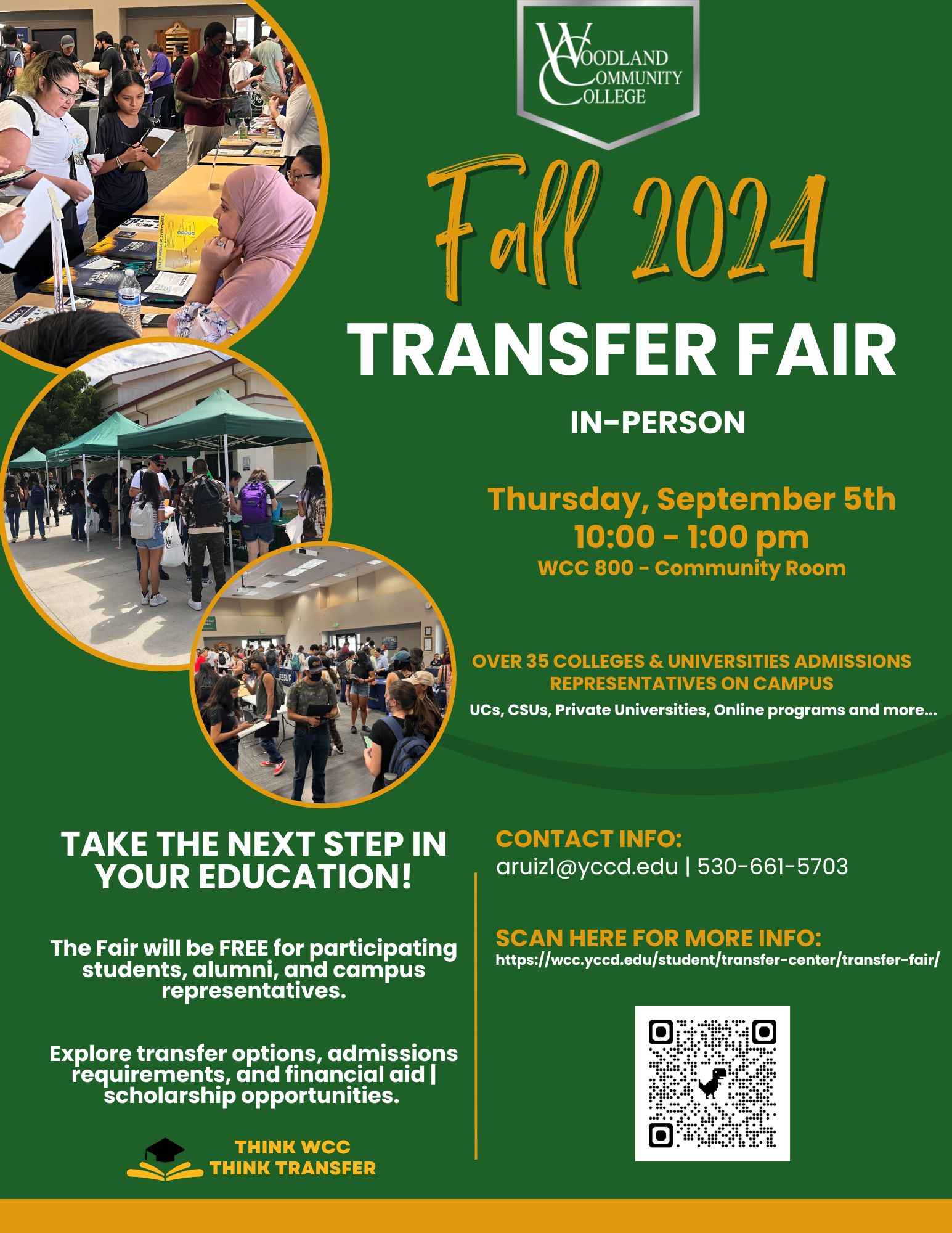 Transfer Fair - Woodland Community College