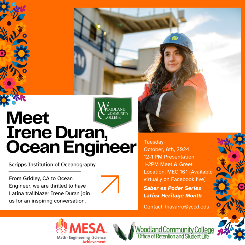 Meet Irene Duran, Ocean Engineer - Woodland Community College