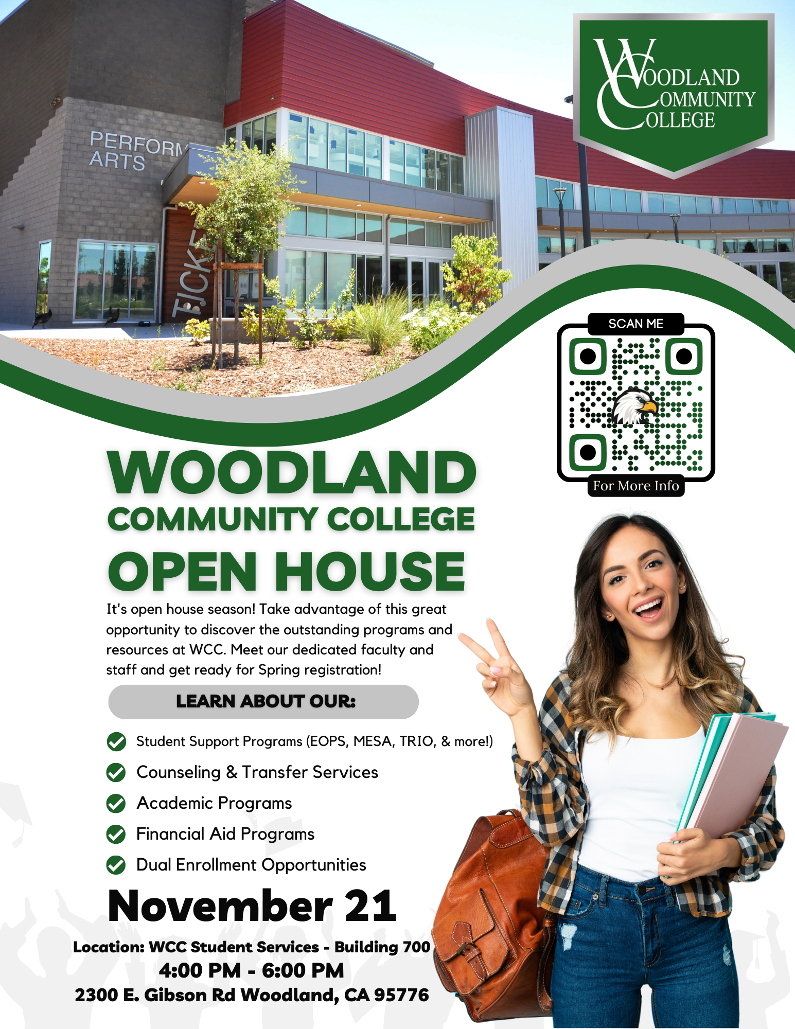 Woodland Community College Open House - Woodland Community College