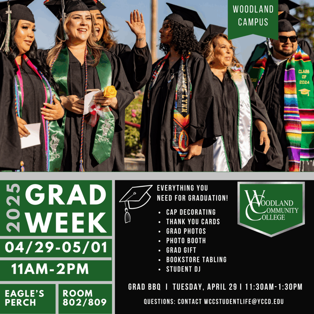 Grad Week 2025 – Woodland Campus - Woodland Community College