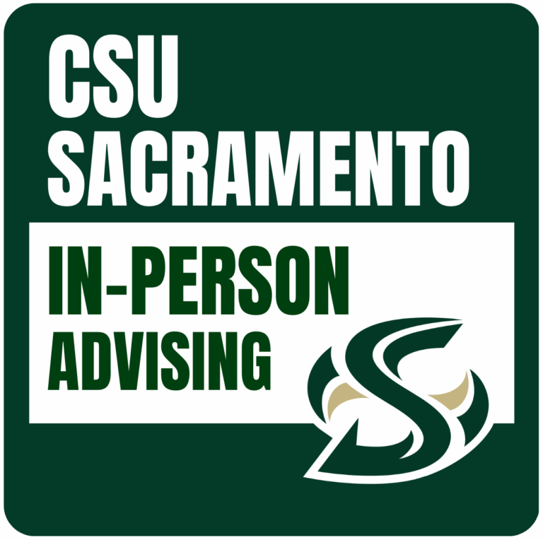 CSU Sacramento In-Person Advising - Woodland Community College